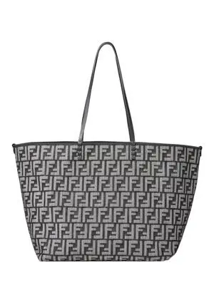 FENDI Fendi Reversible FF Jacquard Tote Bag