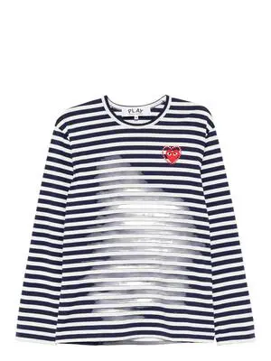 Comme Des Garçons Stripe T-shirt No