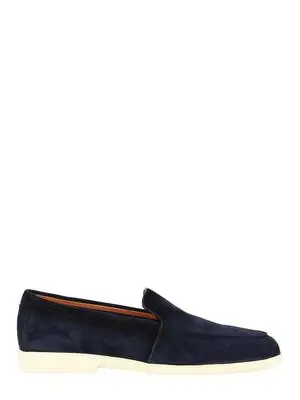 Santoni Santoni Malibu Almond Toe Loafers Black