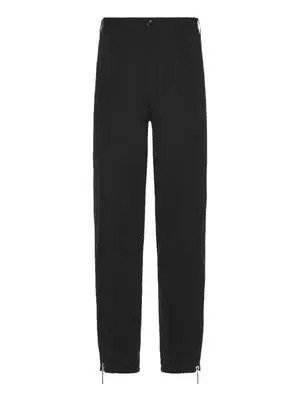 Burberry Zip Detail Trousers - Black