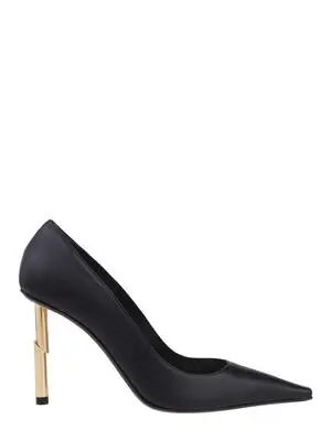LANVIN High Sculpted Heel Pointed-toe Pumps - Black