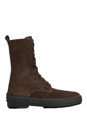 TOD'S Tod's Lace-Up Chelsea Boots Black