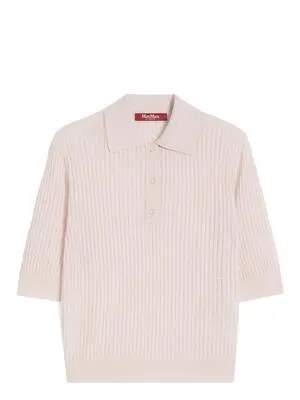 MAX MARA Max Mara Studio Gallo Knitted Polo Shirt