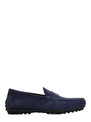 TOD'S City Gommino 76l Penny Loafers - Blue