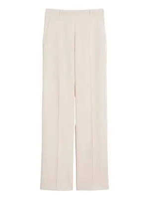 Max Mara Quasar Wool Trousers - Pink