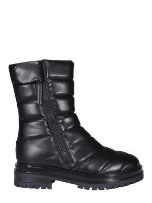 GIANVITO ROSSI Padded Ankle Boots - Black