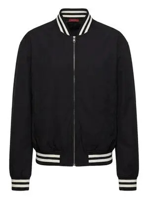 Gucci Long-sleeved Zipped Jacket - Black