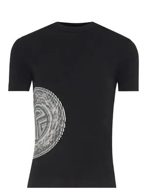 JEAN PAUL GAULTIER Printed T-shirt - Black