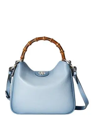 Gucci Gucci Diana Small Shoulder Bag With Bamboo Handle Gradient Light Blue