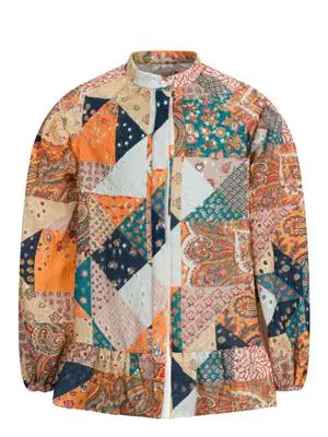 Etro Patchwork Print Blouse - Multicolor