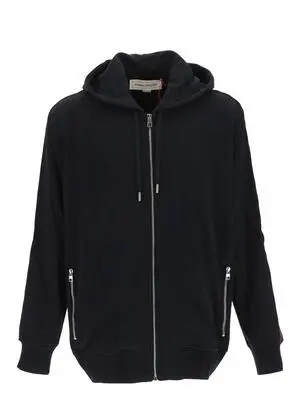 ALEXANDER MCQUEEN Alexander McQueen Zip Up Hoodie With Logo Straps