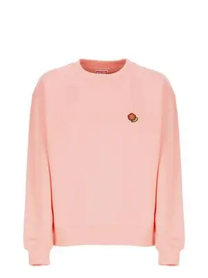 Kenzo Embroidered Crewneck Sweatshirt - Pink