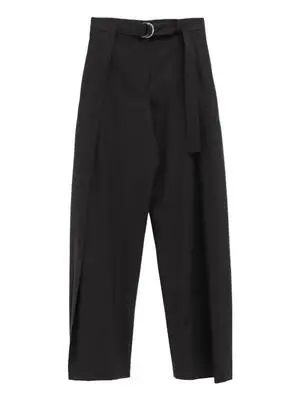 LOEWE Loewe Pleat Detailed Belted Trousers