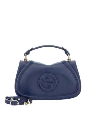 Gucci Gucci Blondie Small Top Handle Bag Blue