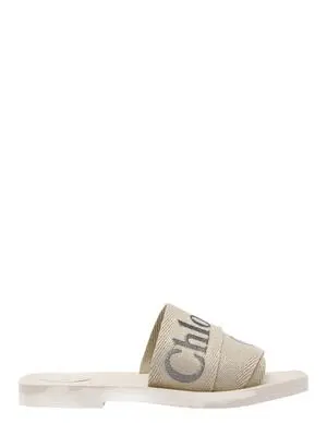 Chloé Woody Open Toe Slides - Multicolor