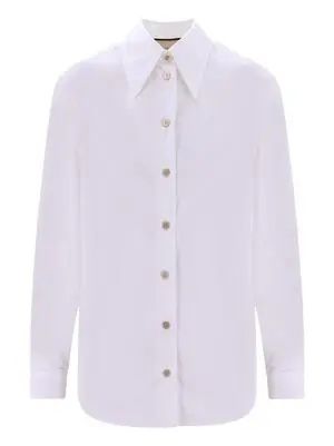 Gucci Gucci Pointed Collar Button-Up Shirt No