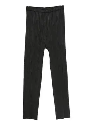PLEATS PLEASE BY ISSEY MIYAKE Pleated Trousers - Black