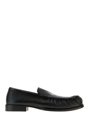 Dries Van Noten Round Toe Loafers - Black