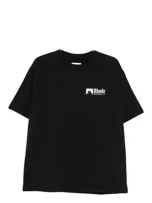 Rhude Ramatuelle Intl Racing T-shirt - Black