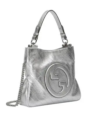 Gucci Interlocking G Shoulder Bag - Silver