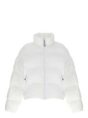 BALENCIAGA Balenciaga Cropped Puffer Jacket With Logo