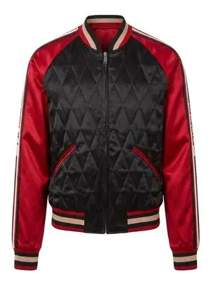 GUCCI Gucci Double-Sided Pilot Jacket With Embroidered Design