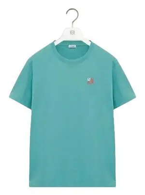Loewe Embroidery T-shirt - Light Blue