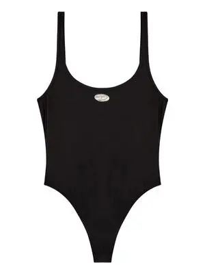 DIESEL® Ut-body-utlt Cut-out Logo Swimsuit - Black