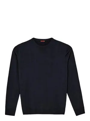 Barena Venezia Crew Neck Long Sleeve Sweater - Black