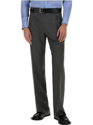 Moschino High Waist Casual Pants - Black