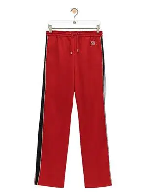 Loewe Technical Jersey Tracksuit Trousers - Dark Raspberry