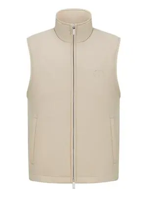 Dior Dior Homme CD Icon Zipped Vest Beige
