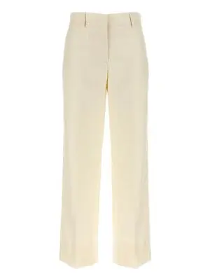 Brioni Herringbone Palinuro Pants - White