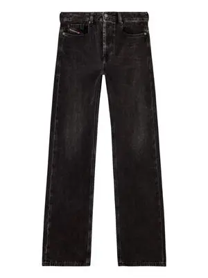DIESEL® Diesel 1980 D-eeper Straight Leg Jeans Black/dark Grey