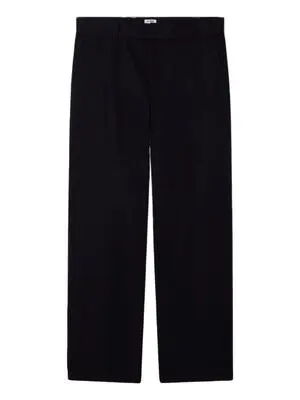 Casablanca Wide Leg Chinos - Black