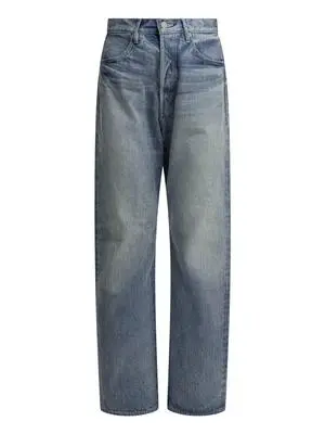 Auralee High Waist Relaxed Jeans - Gray
