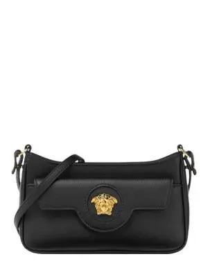 Versace La Medusa Mini Shoulder Bag - Black