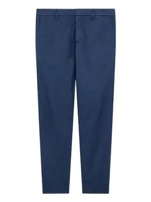 DONDUP Belt Loop Casual Pants - Blue