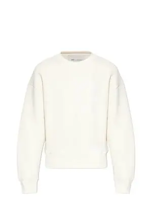AMI Paris Ami Paris Long-Sleeved Sweatshirt White