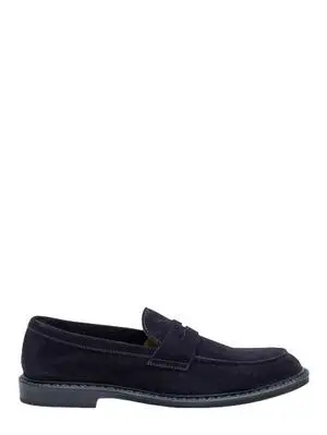 DOUCAL'S Penny Slip-on Loafers - Black