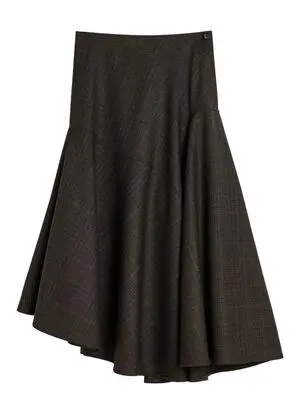 OUR LEGACY Our Legacy Plaid Long Skirt