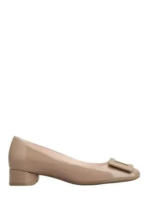 ROGER VIVIER Roger Vivier Patent Leather Ballerinas With Painted Buckle