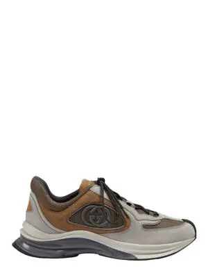 Gucci Gucci Run Interlocking G Low-Top Sneakers Multicolor