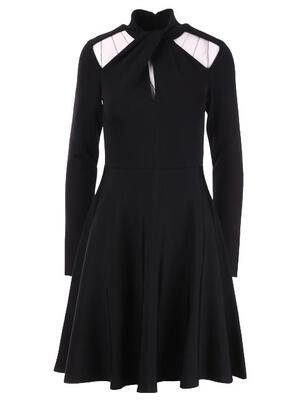 Givenchy Trumpet Dress With Cut-out Neckline - No
