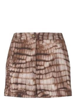 Elisabetta Franchi Elisabetta Franchi Printed Shorts Cocoa