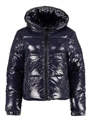 Duvetica Quilted Down Jacket With Zip Fastening - Black