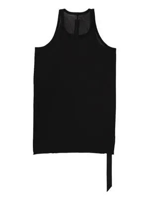 Rick Owens Sleeveless T-shirt - Black