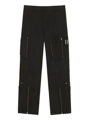 Givenchy Zipped Pocket Cargo Pants - Black