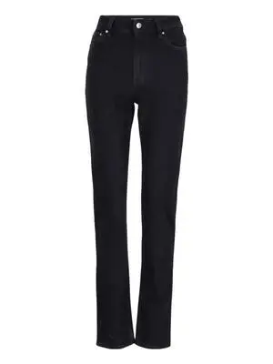 TOTEME Logo-patch Jeans - Black