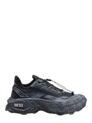 DIESEL® D-cage Low-top Runner Sneakers - Black